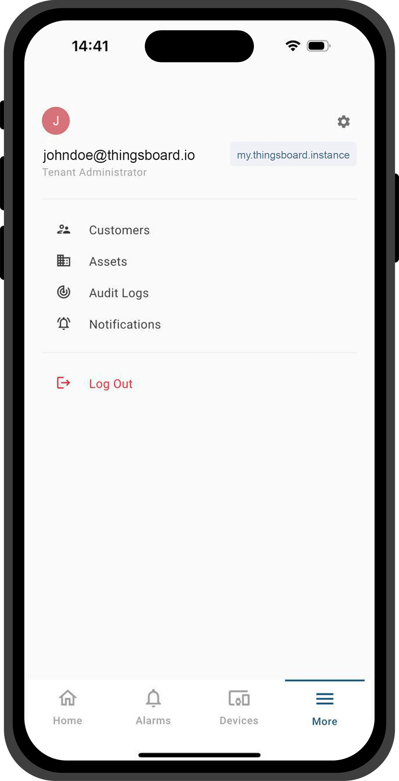 Mobile center | ThingsBoard Community Edition
